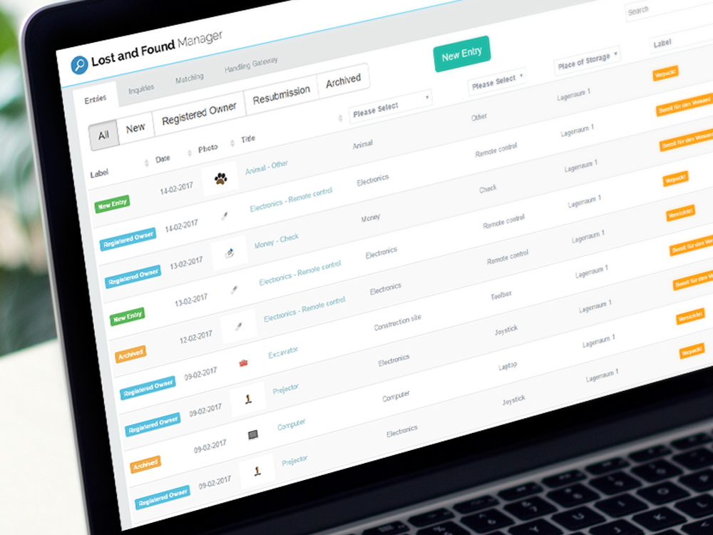 Lost & Found App - Simply Foundtastic - Lost Property App
